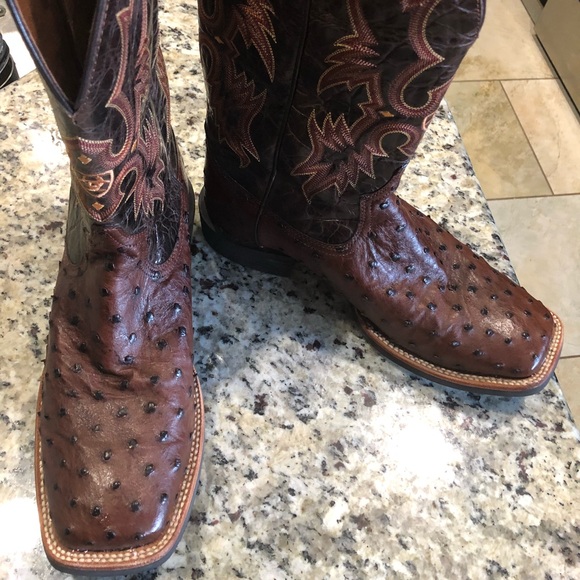 Shoes | Ariat Full Quill Ostrich Boots | Poshmark